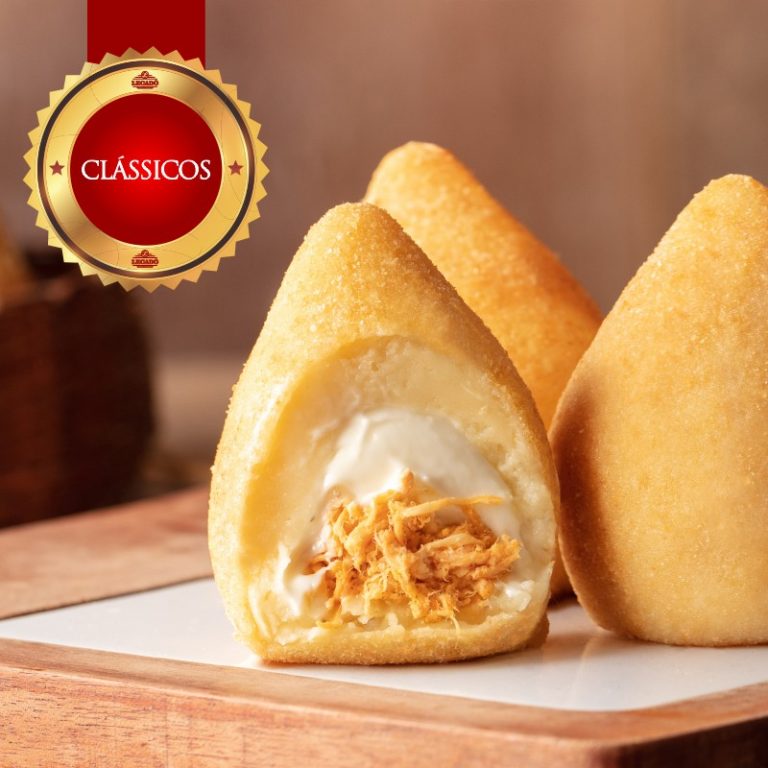 Coxinha de Frango com Cream Cheese - Lecadô